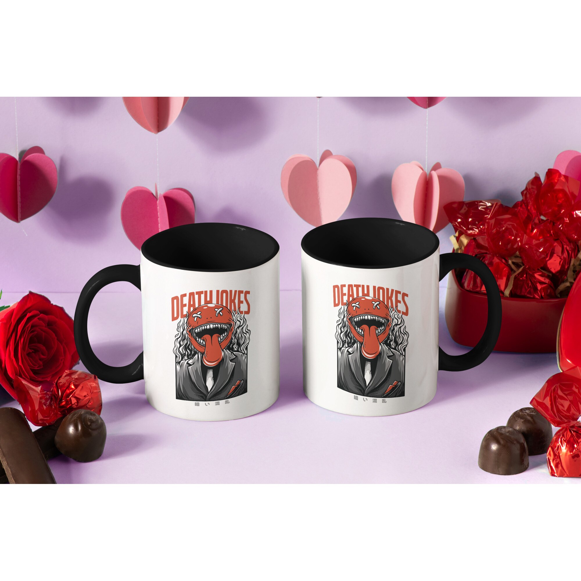 Cana Cu Manechin In Costum Elegant Cu Batista Rosie, Chip Sfera Rosie ...