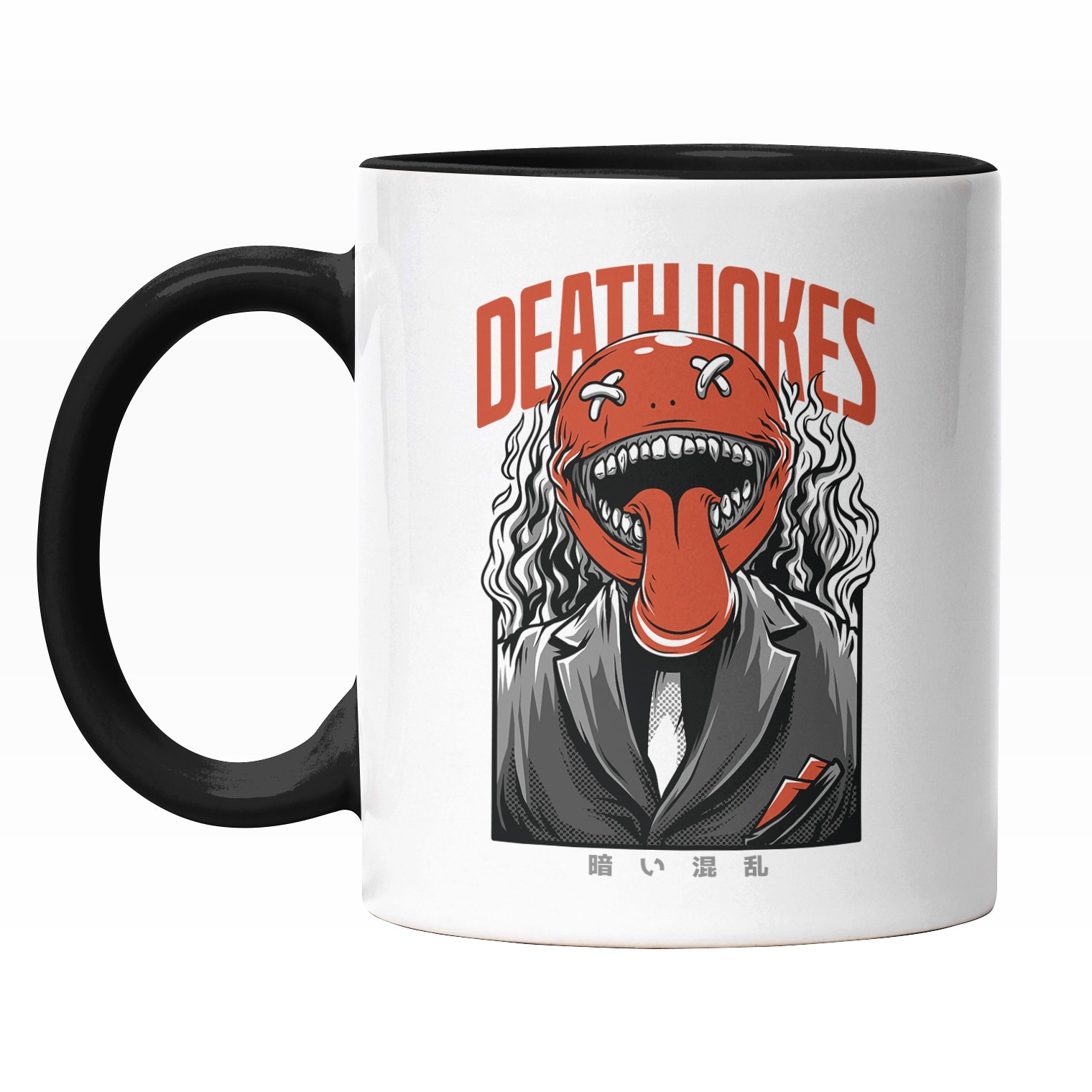 Cana Cu Manechin In Costum Elegant Cu Batista Rosie, Chip Sfera Rosie ...