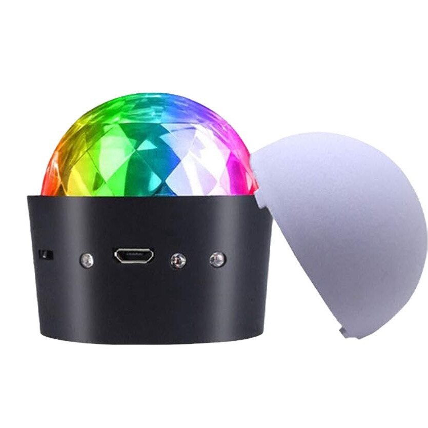 Mini lumini disco cu minge magica, LED, USB, DC 5V, Functionare pana la ...