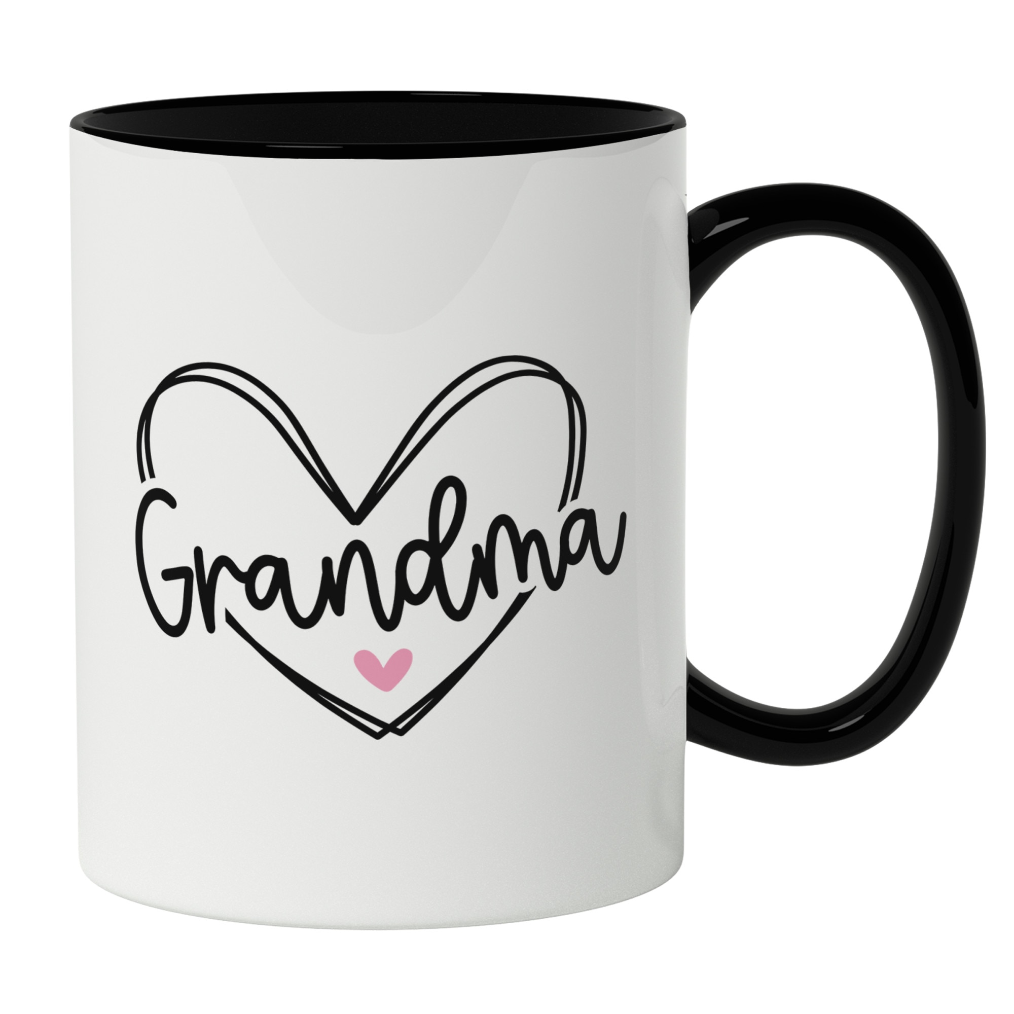 Cana Cu Inima Text In Engleza Grandma, Inima Rosie, Bunica, Cea Mai ...