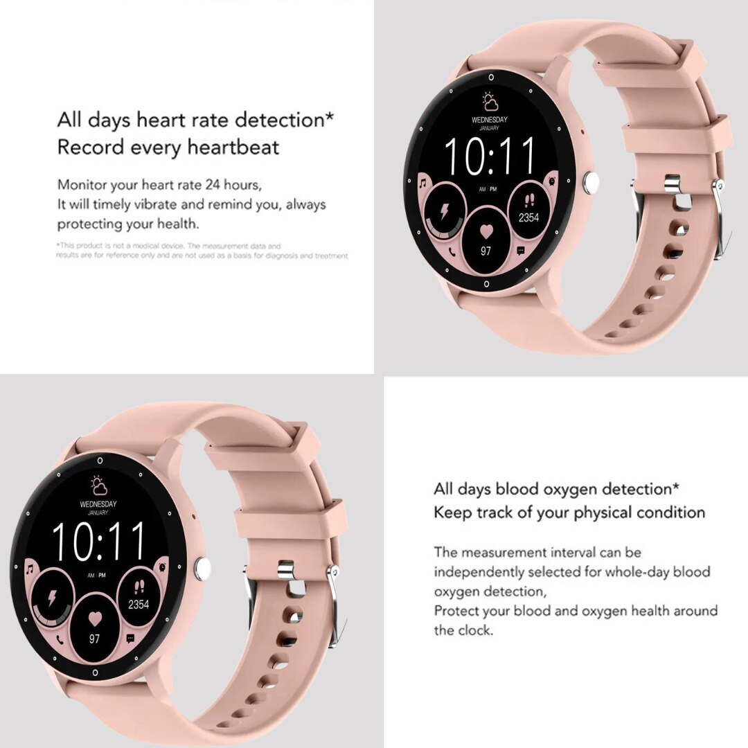 Ceas Smartwatch TU&YA ® WATCH Apel Bluetooth HD, 35mm Borderless Intens ...
