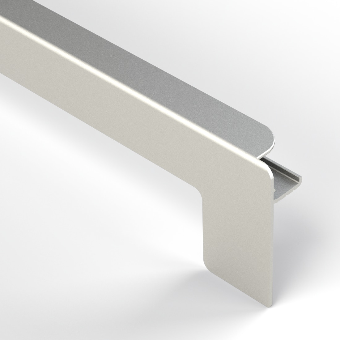 Set glaf exterior din aluminiu argintiu, latime 400 mm, lungime 800 mm ...