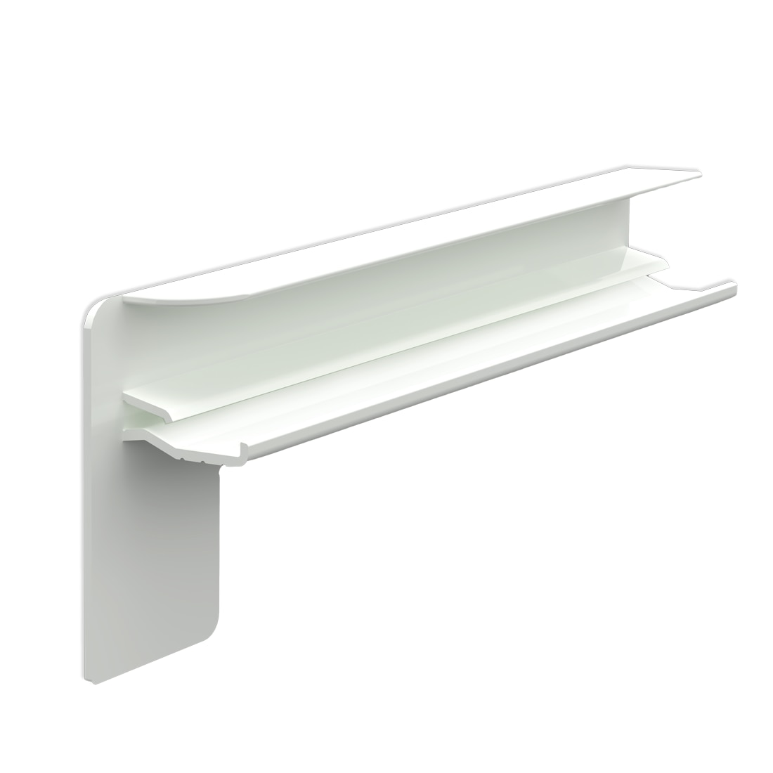 Set glaf exterior din aluminiu alb, latime 70 mm, lungime 800 mm ...