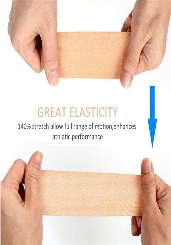 Banda adeziva pentru ridicare sani, Suport si modelare, eBA®, Bumbac/Elastan, Bej, adeziv ...