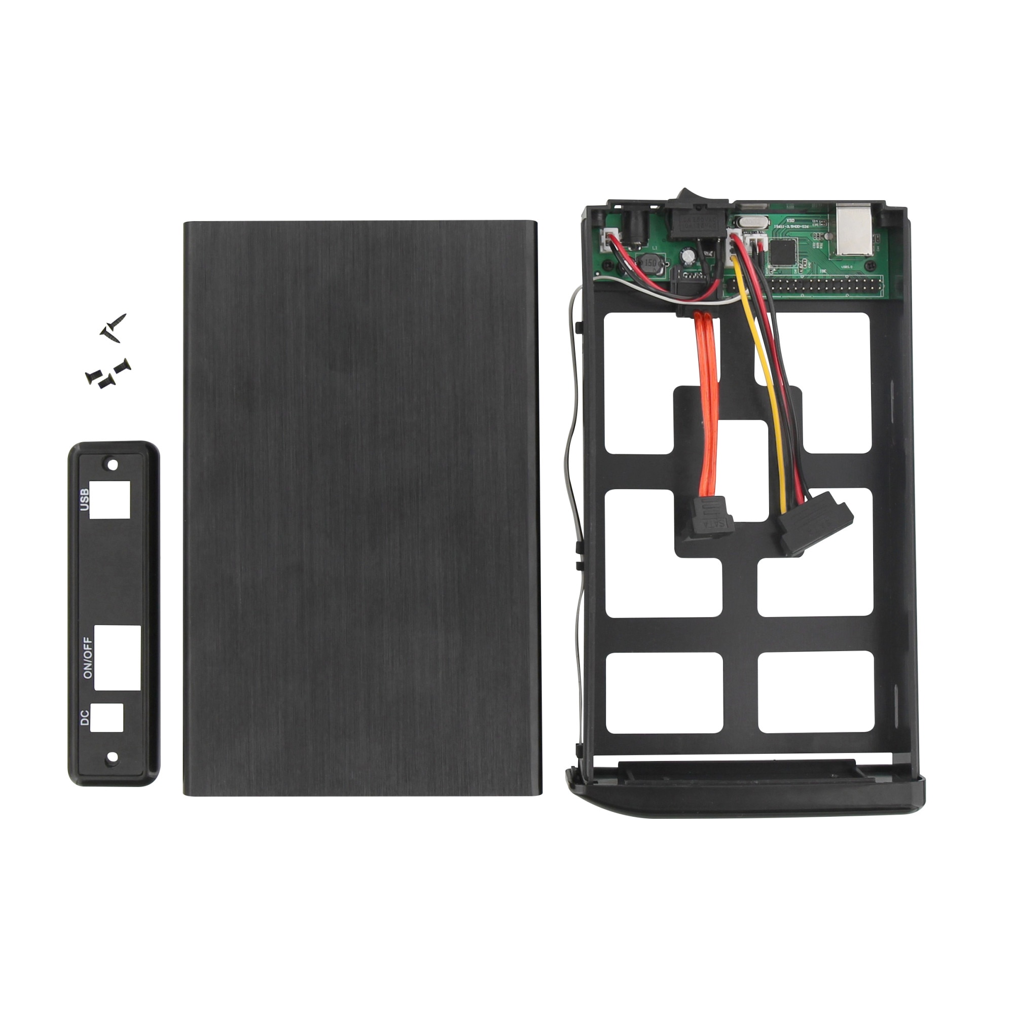 TnB 3,5"-os HDD/SSD külső ház, IDE/Sata HDD-k fogadása, USB 3.0 ...