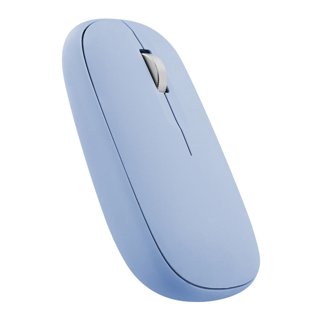 Mouse, T'nB, iClick, Wireless, Mac Mouse, Blue, 1600 DPI - eMAG.ro