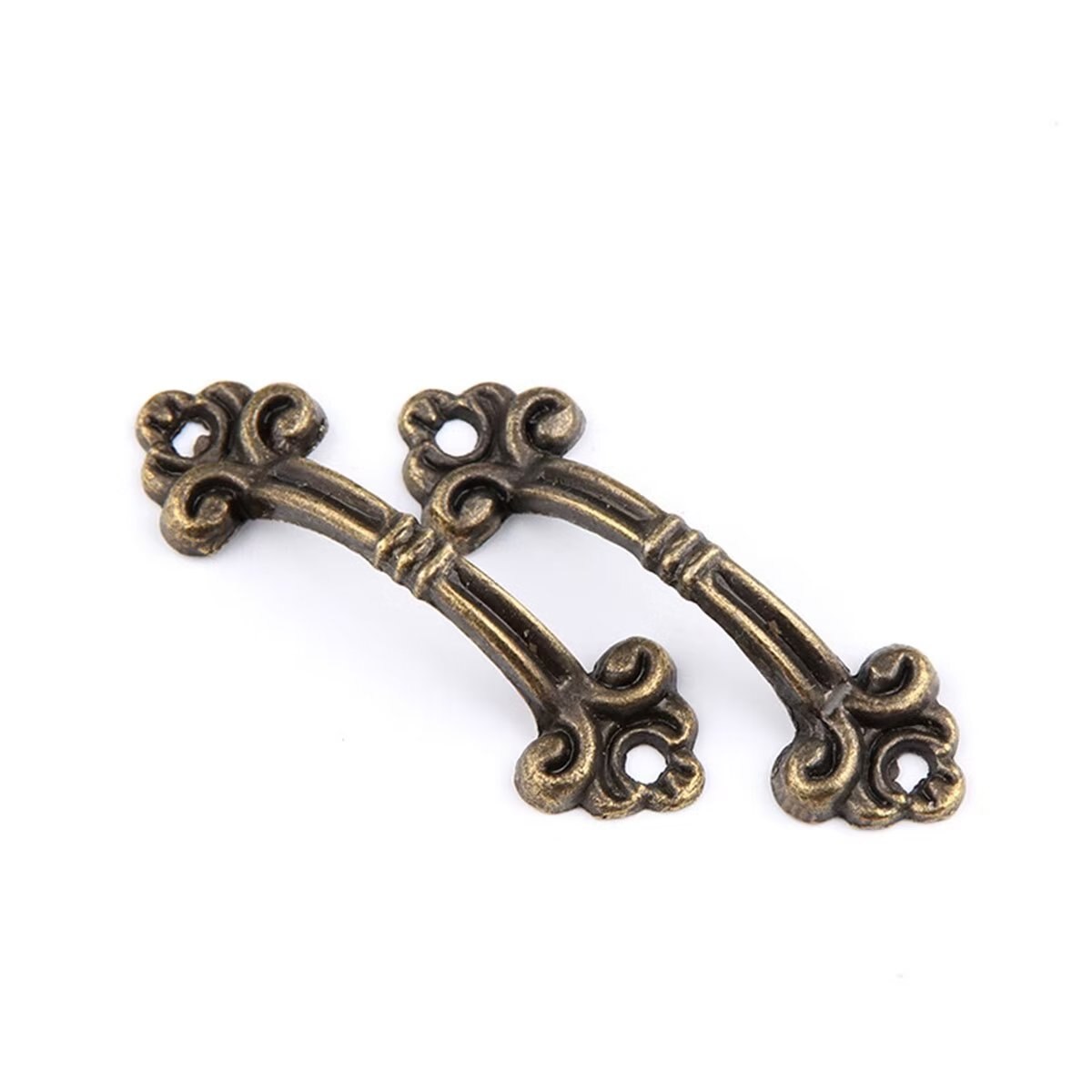 Set 20 manere mobilier, Aliaj metalic, Bronz - eMAG.ro
