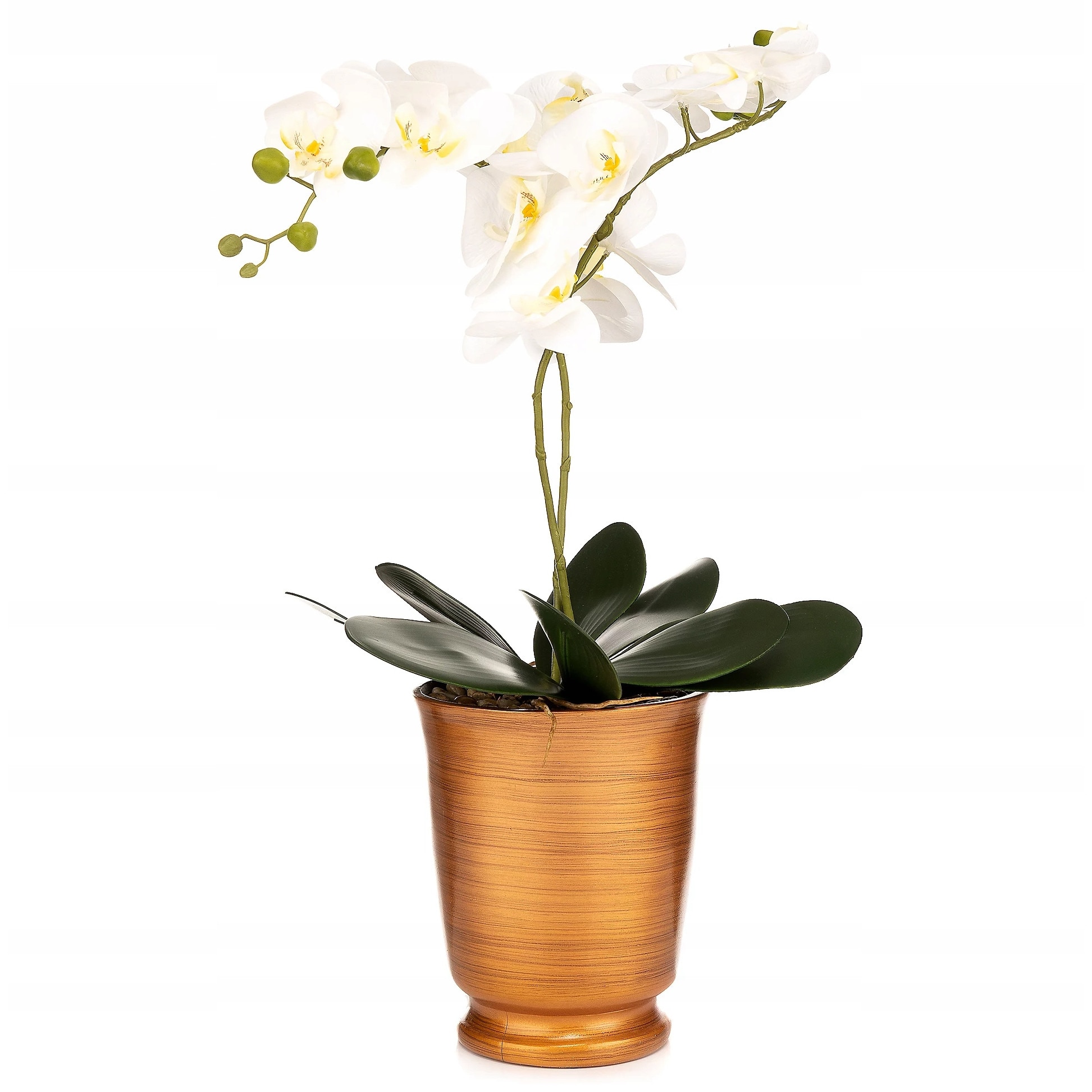 Ghiveci cu orhidee artificiala, 50 cm - eMAG.ro