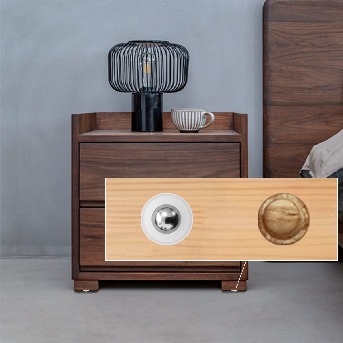 Set de 5 rulmenti de transfer cu bile, Sunmostar, Alb - eMAG.ro