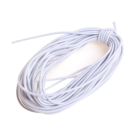ELASTIC ROTUND 3 mm, alb, 10m - eMAG.ro