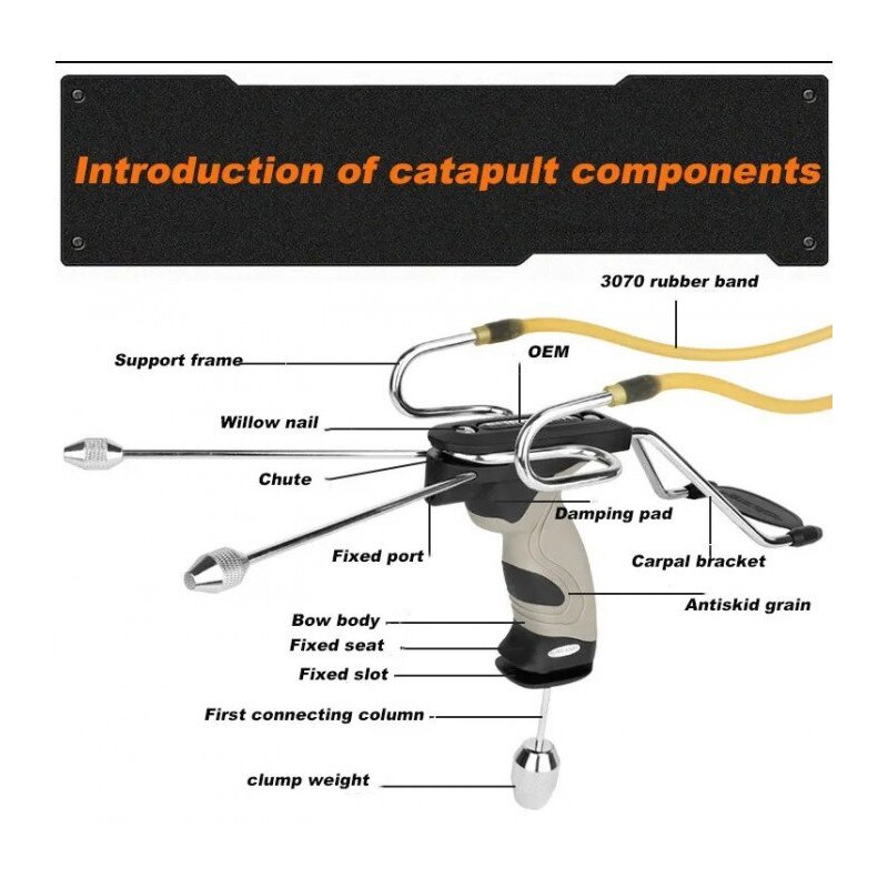 Prastie competitie de precizie cu suport pe antebrat si stabilizatoare ...