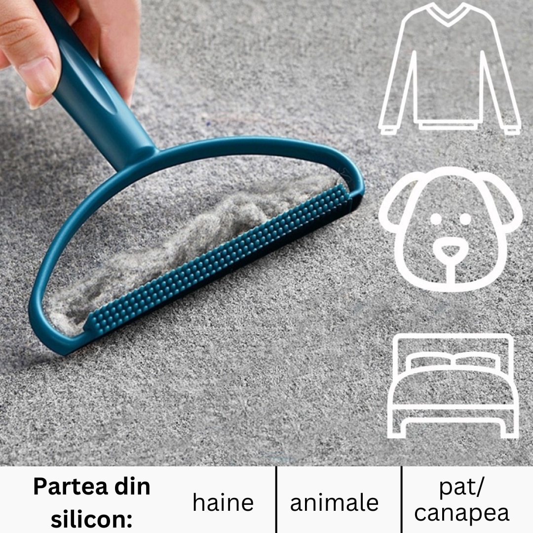 Perie Curatare Par Zenino - Indeparteaza Parul de Animale, Scamele ...