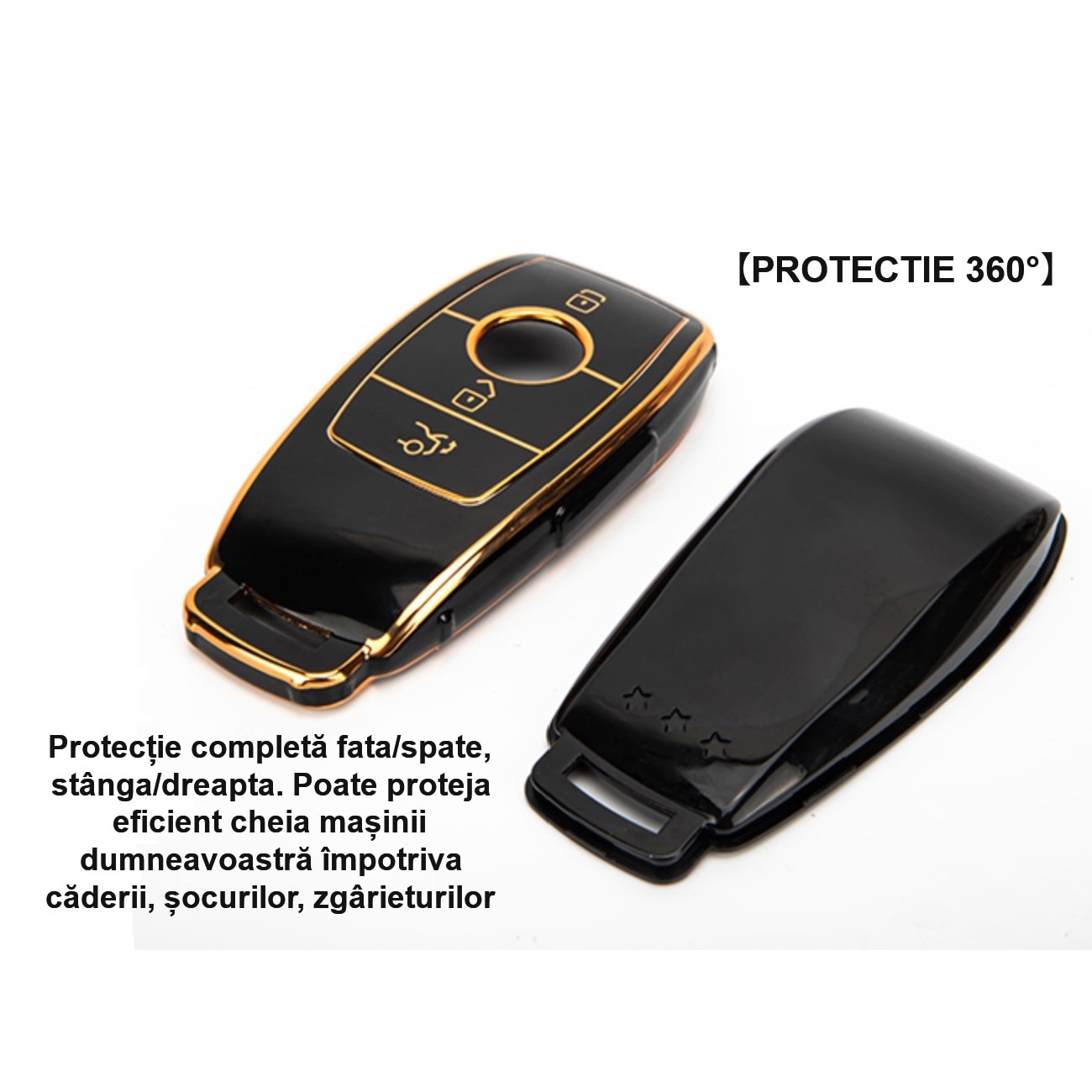 Carcasa de protectie pentru cheie Mercedes-Benz, perfect compatibila cu ...