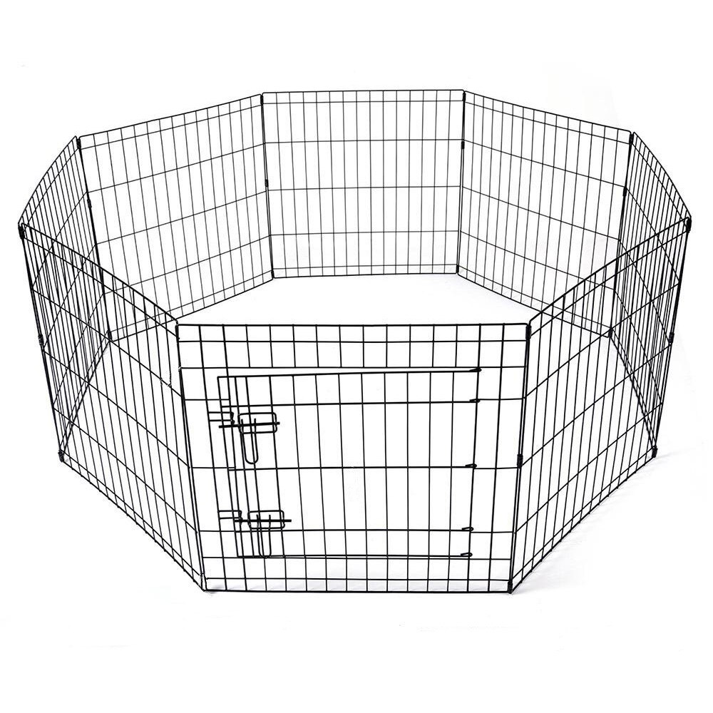 Cusca pentru animale, Animale mici, Caini, Pisici, pliabil, 8 panouri ...