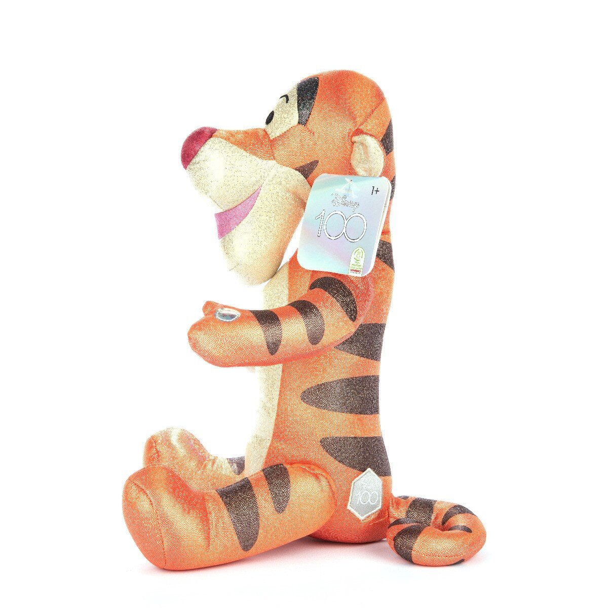 Jucarie de plus cu sclipici si sunete, Tigger, Colectia Disney 100, 28 ...