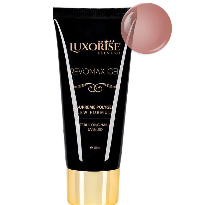 Polygel REVOMAX GEL LUXORISE Elegant Nude, 15 мл - eMAG.bg