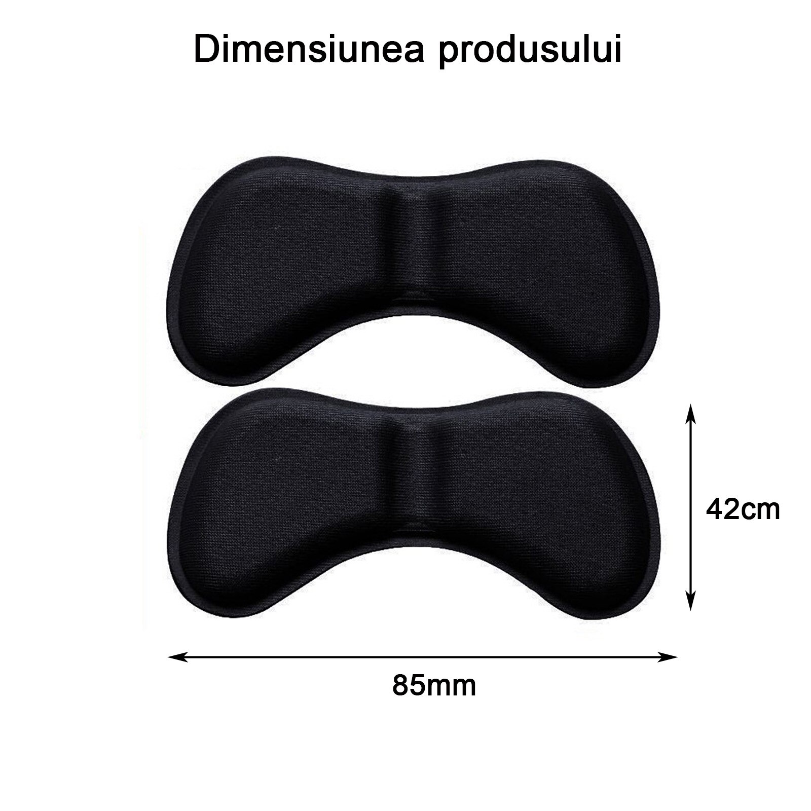 Set 12 branturi cu pernite de calcai, NUODWELL, Protejeaza calcaiul de ...