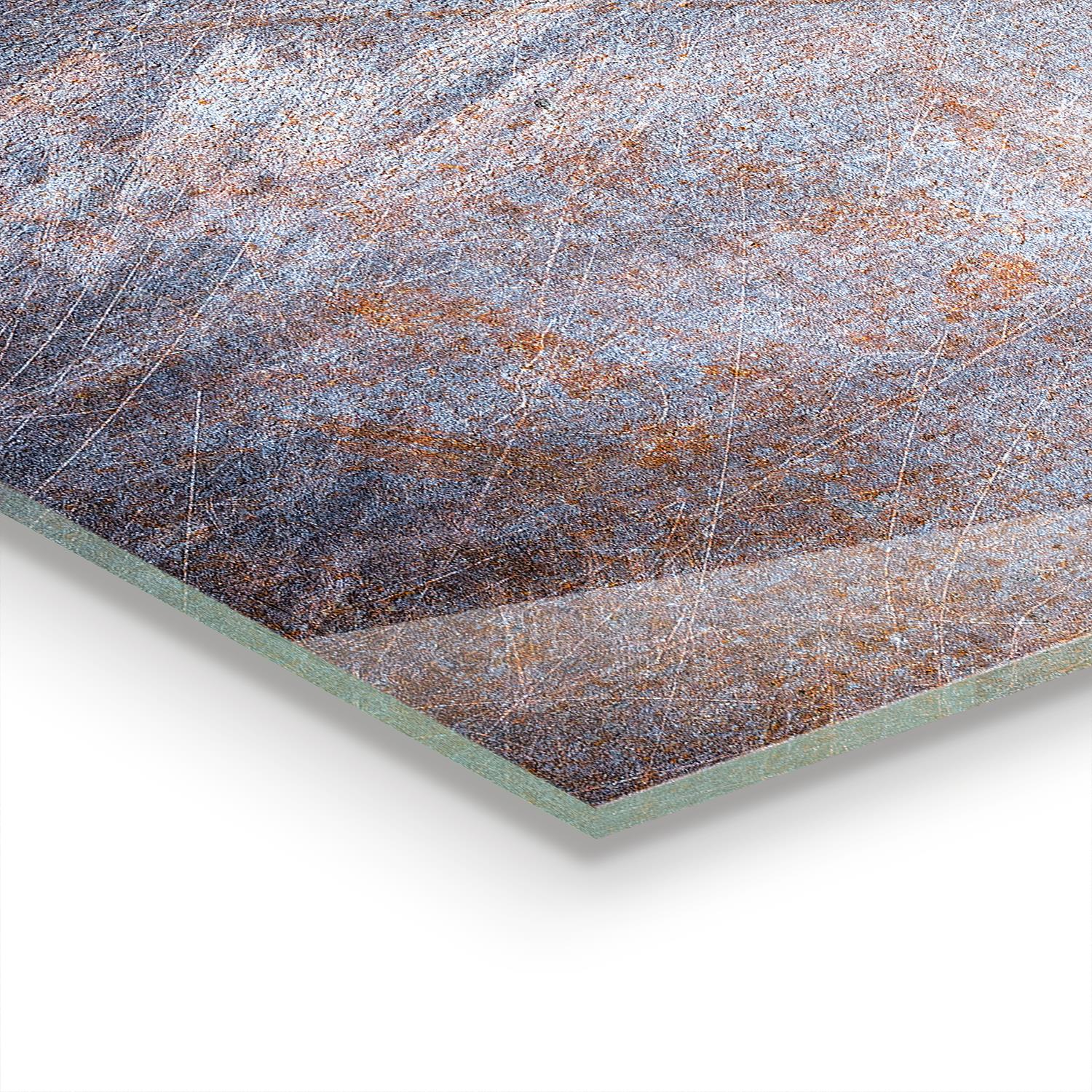 Panou decorativ, Wallfluent, Sticla, Textura Metalica Vintage ...