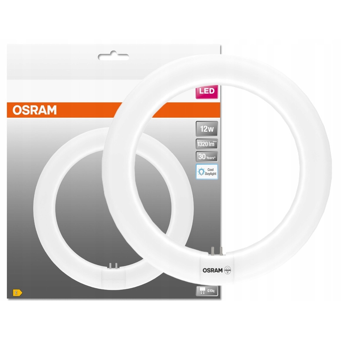 Tub LED, Osram, G10q, T9, 12W, 6500K, Alb - eMAG.ro