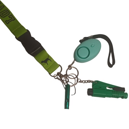 Breloc multiplu, Metal, Verde - eMAG.ro