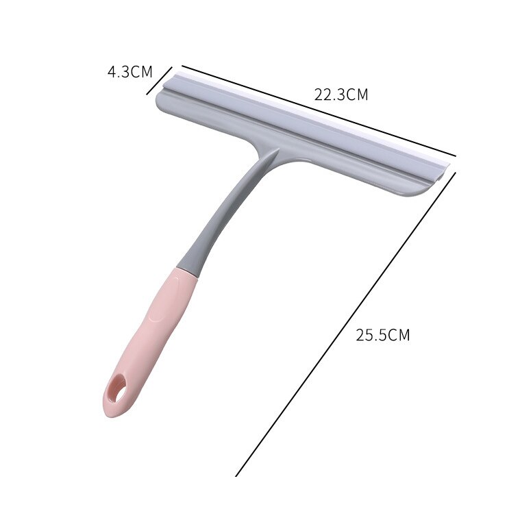 Racleta mica pentru geam, Silicon, Maner antiderapant, 25.5x22.3 cm ...
