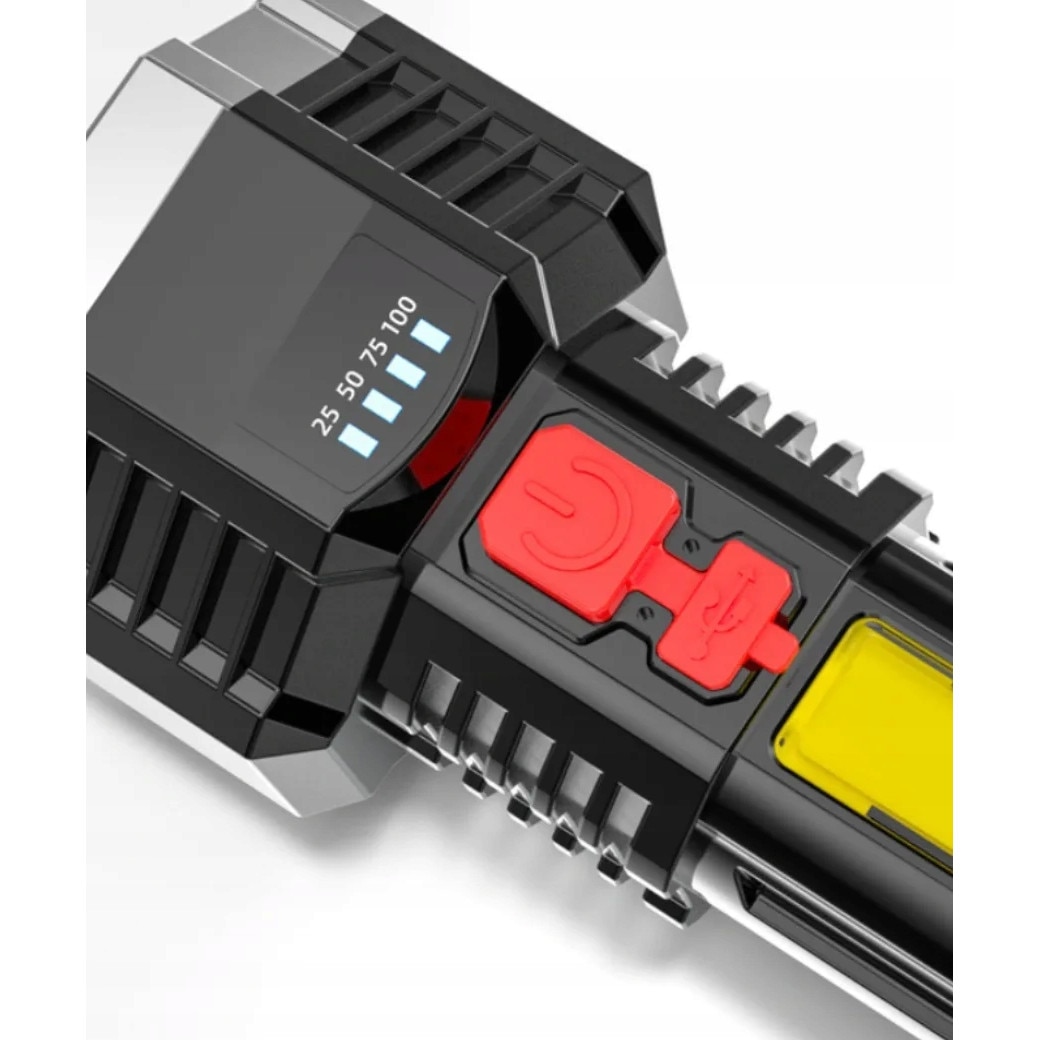 Lanterna tactica, LED, IP64, 6.5 cm, Multicolor - eMAG.ro