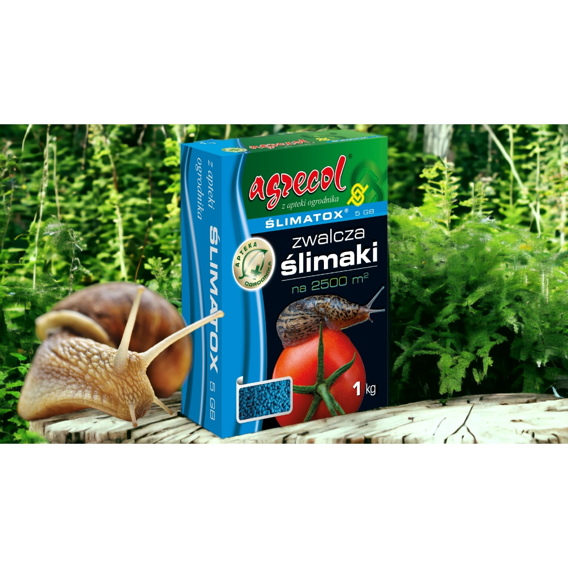 Pelete pentru melci, Agrecol, Metaldehida 5%, Manopera de inalta ...