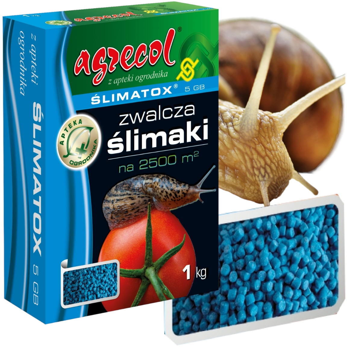 Pelete pentru melci, Agrecol, Metaldehida 5%, Manopera de inalta ...