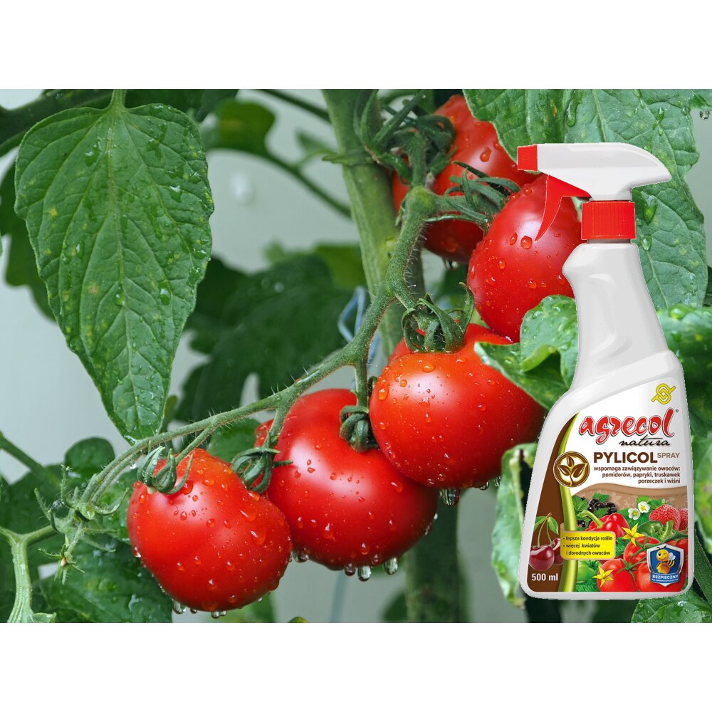 Solutie Polenizatoare, Agrecol, Spray Biostimulator, 500ml, Pylicol, Pentru Rosii/Ardei, Pentru ...