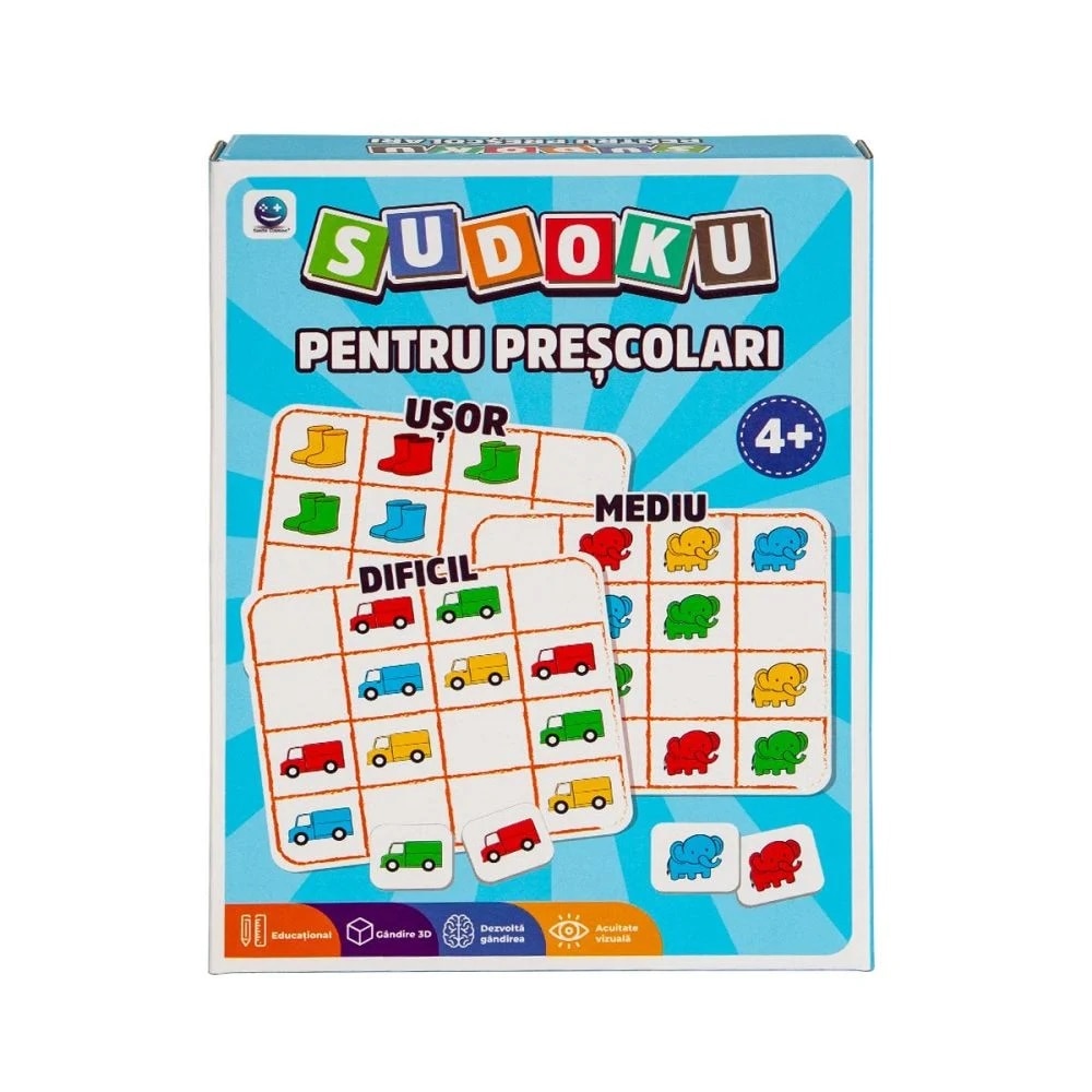 Joc educativ, Smile Games, Sudoku pentru Prescolari - eMAG.ro