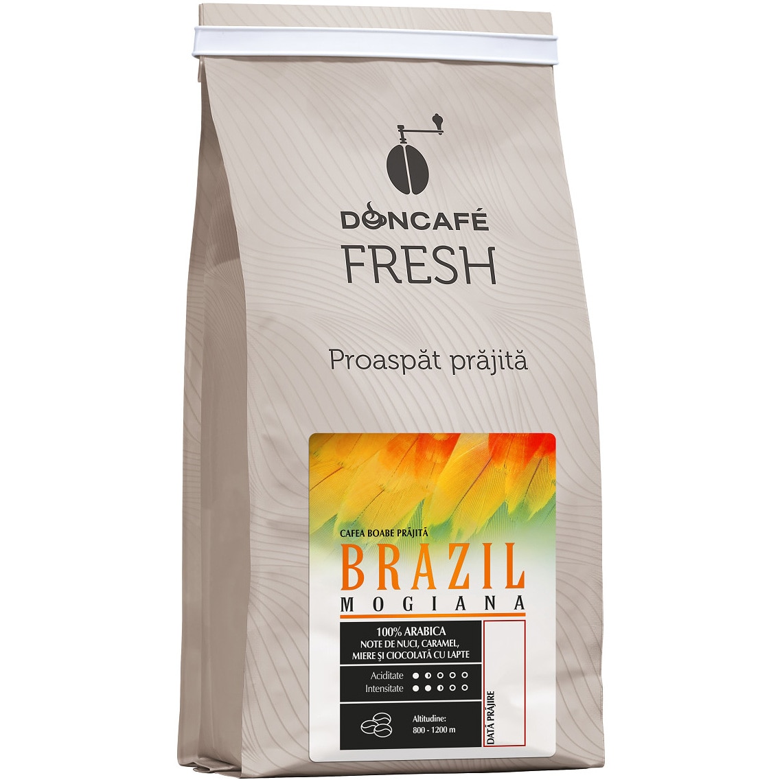 Doncafe Fresh Brazil Mogiana 250g cafea boabe prajita - eMAG.ro