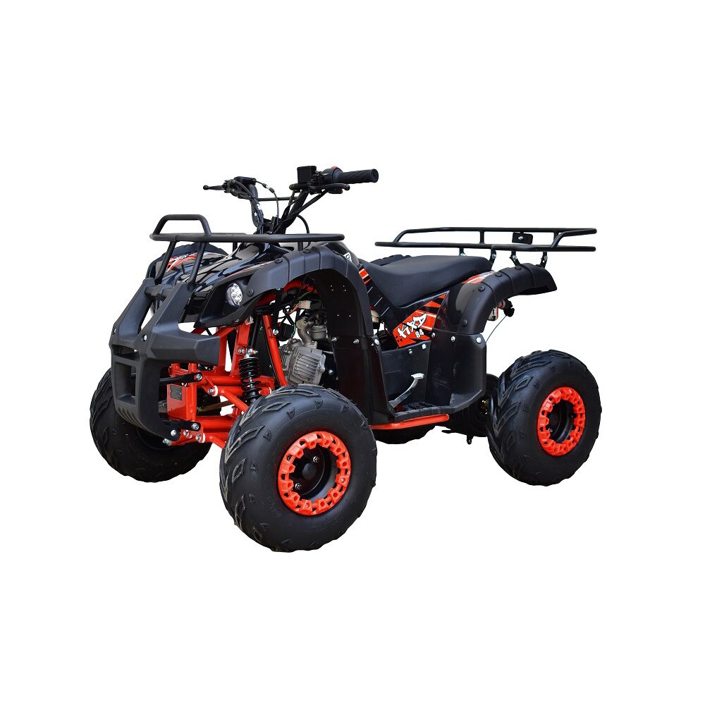 ATV KXD 4T 125cc - 006 roti de 8" culoare negru/rosu - eMAG.ro