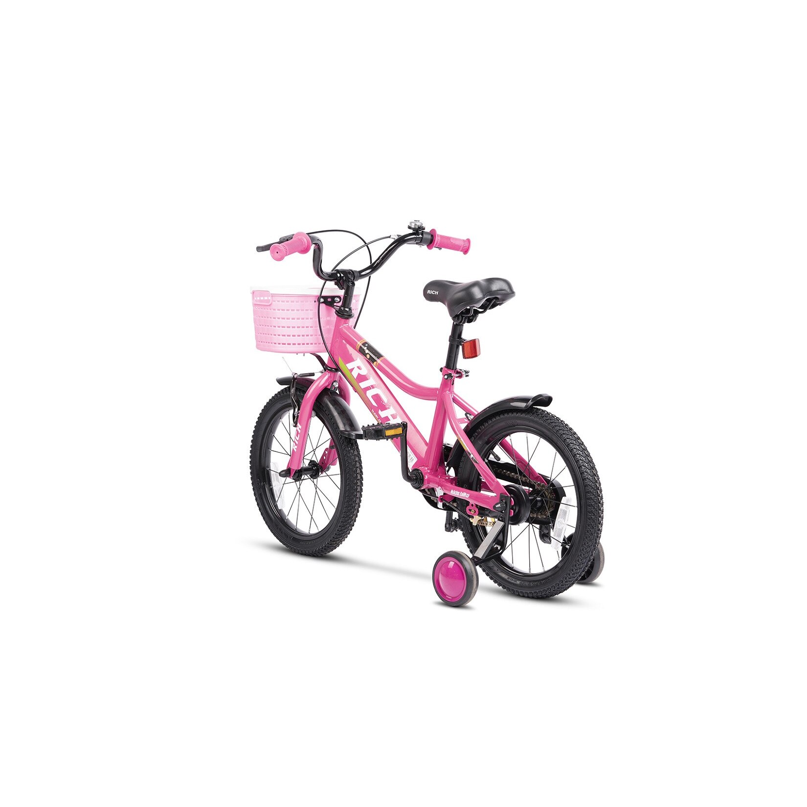 Детски Mtb велосипед с 16 инчови колела с предна V образна спирачка задни барабанни спирачки