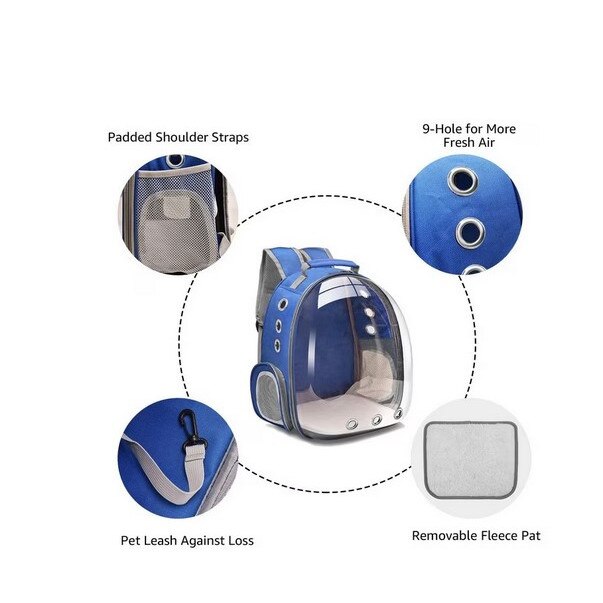 Rucsac pentru transport pisici, iepuri, animale de companie, PROpets ...