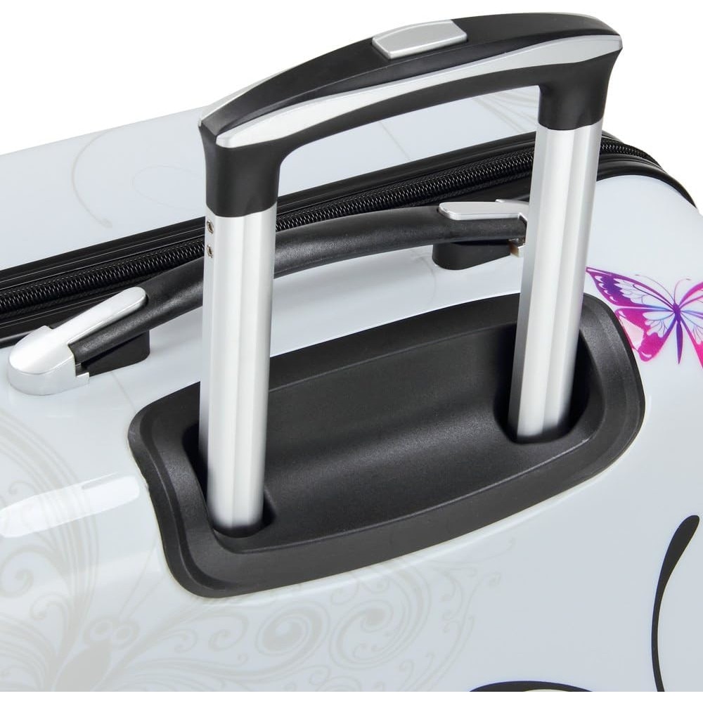 Valisa de voiaj valiza cu carucior dur，ABS ，45 x 30 x 20cm - eMAG.ro