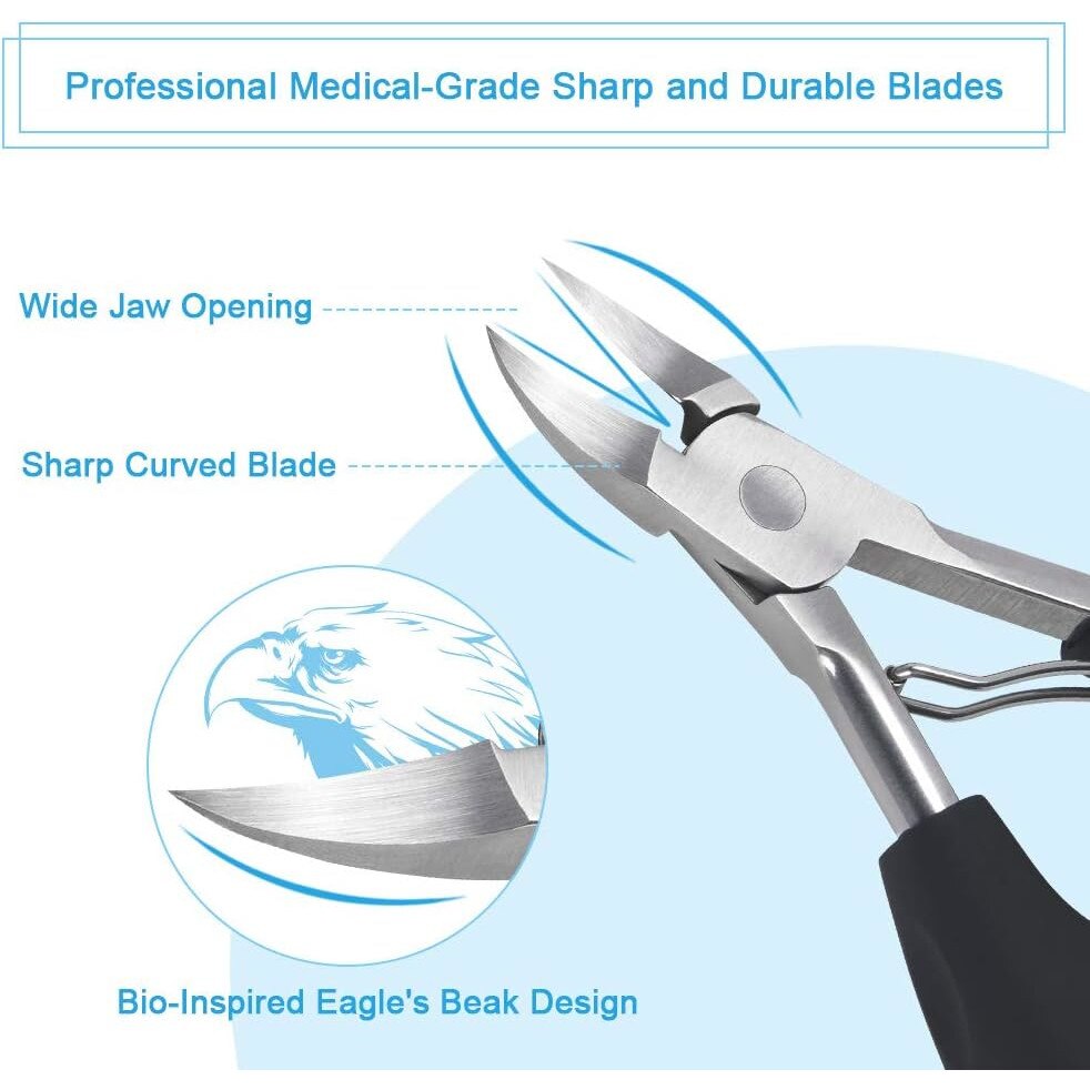 Cleste pentru manichiura si pedichiura, Zola®, pentru indepartarea cuticulelor si unghiilor ...