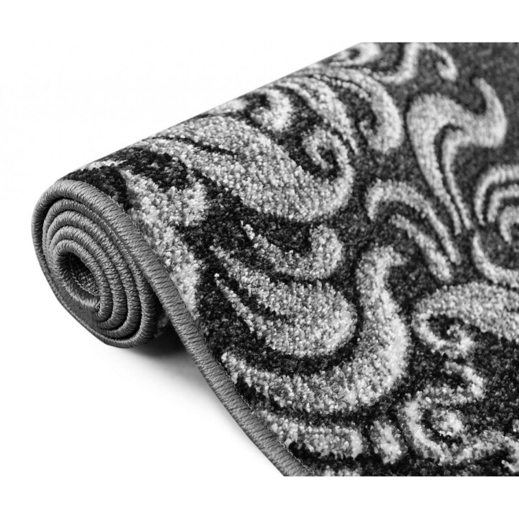 Covor Oval, Model Mira 24031/619, Gri 100 x 200 - eMAG.ro