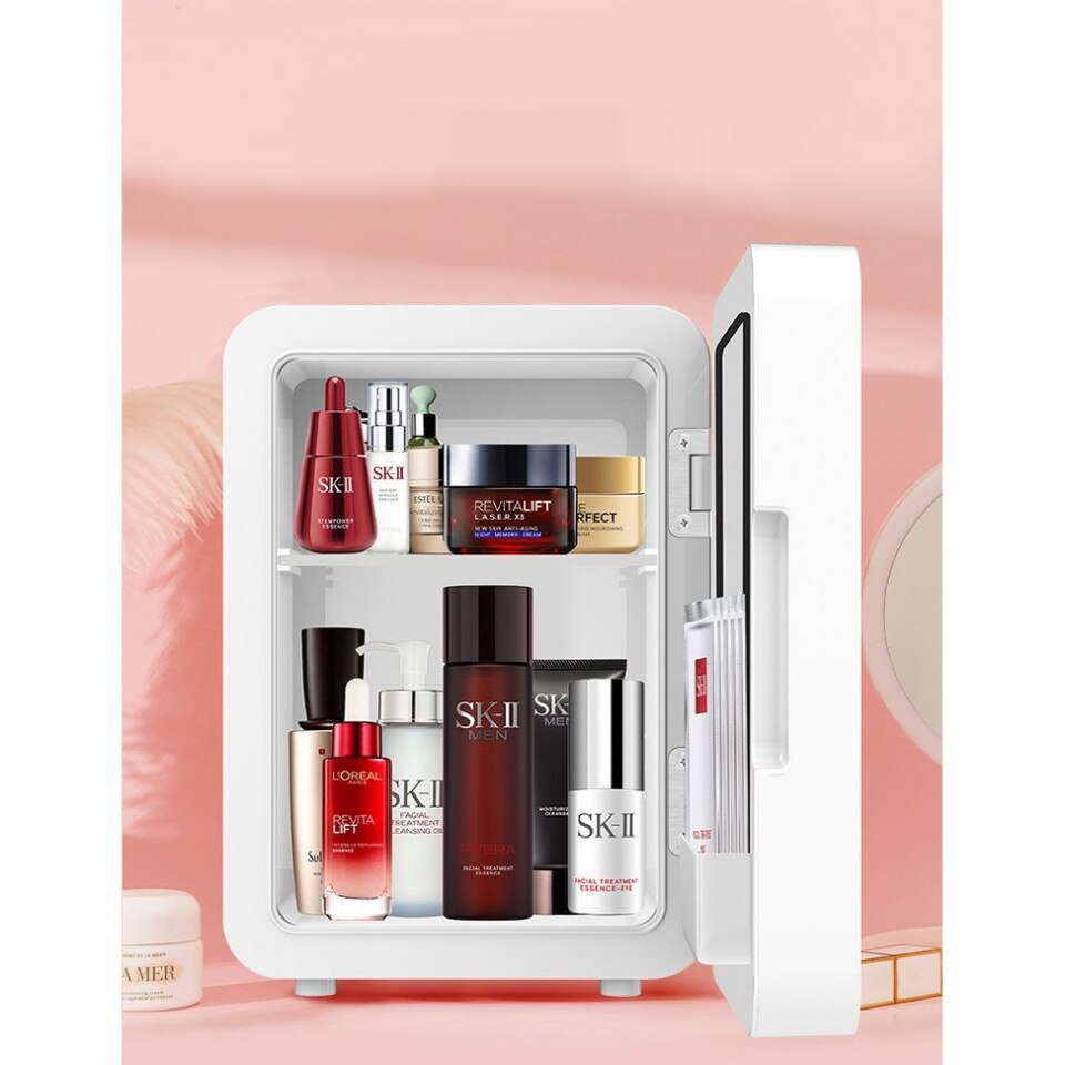 Mini frigider portabil 2 in 1, cu dubla functie de incalzire/racire ...