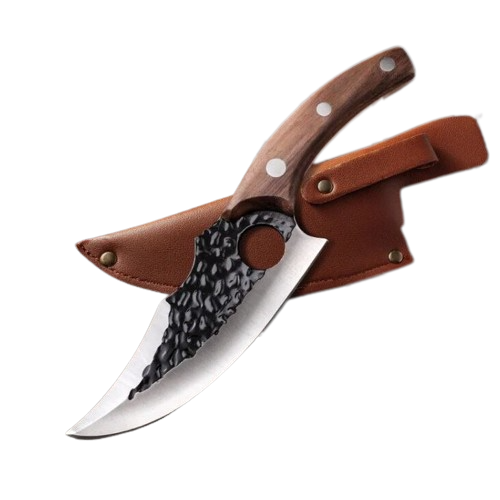 Set profesional 6 cutite macelarie dezosat si degresat cu alveole, DOW ...