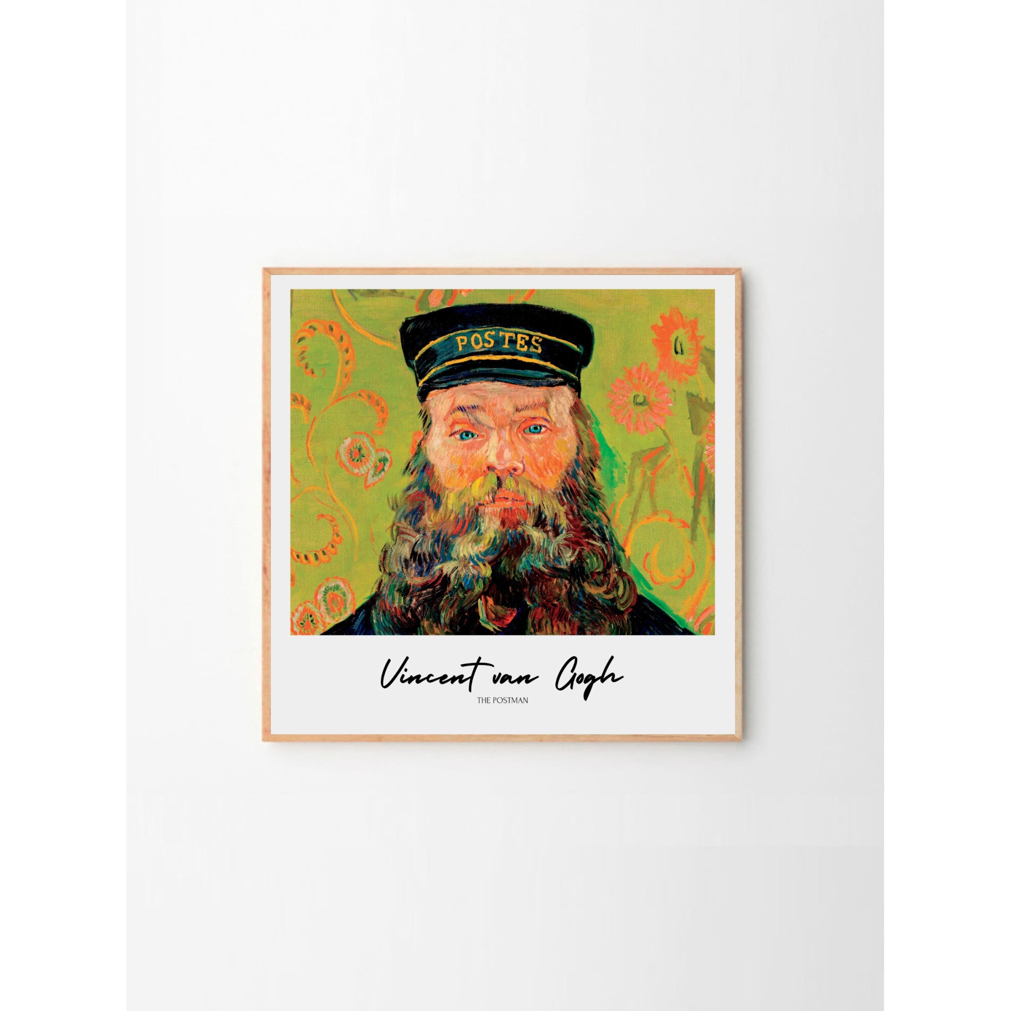 Tablou Portretul unui barbat de Van Gogh, Portrait of a Man WallArt by ...