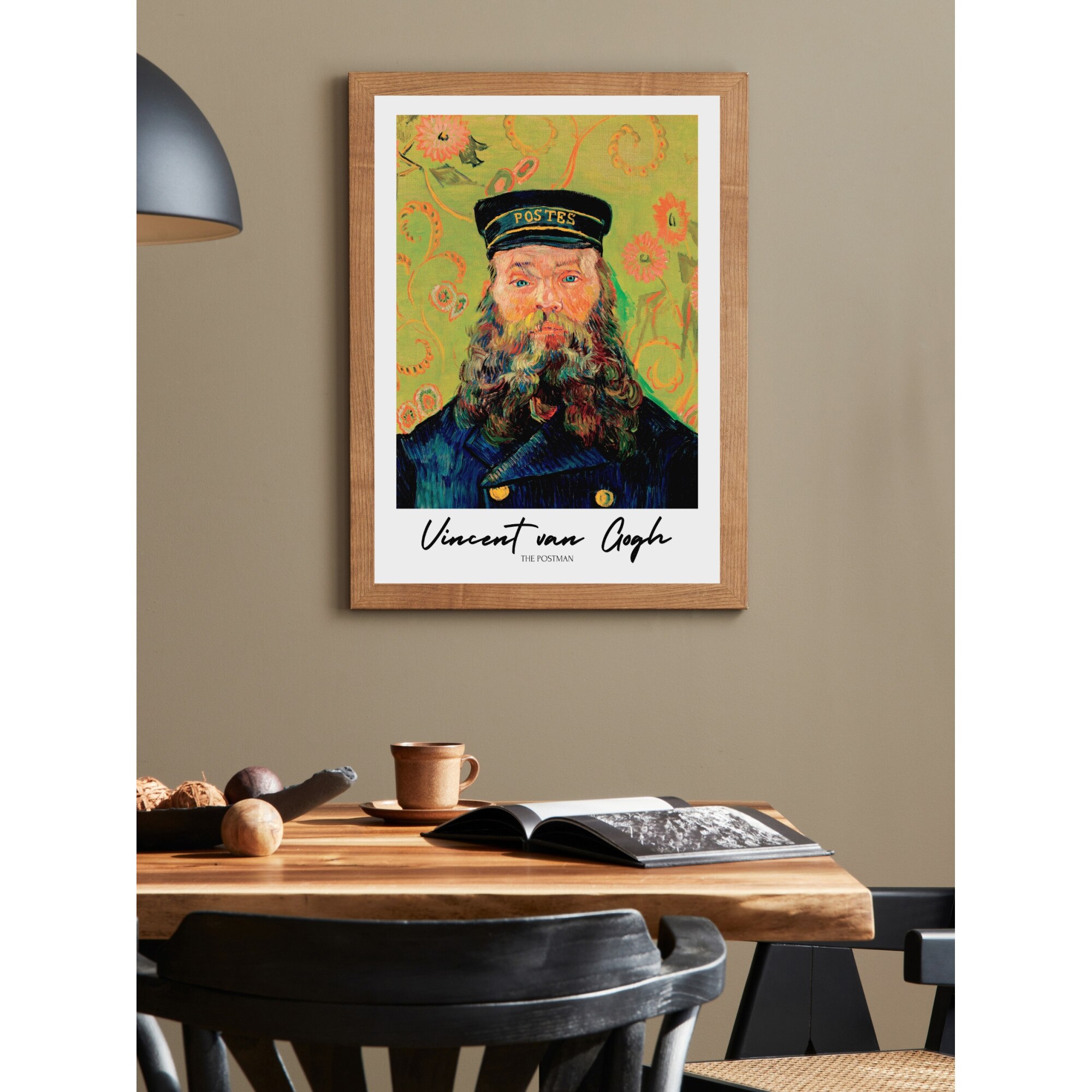 Tablou Portretul unui barbat de Van Gogh, Portrait of a Man WallArt by ...