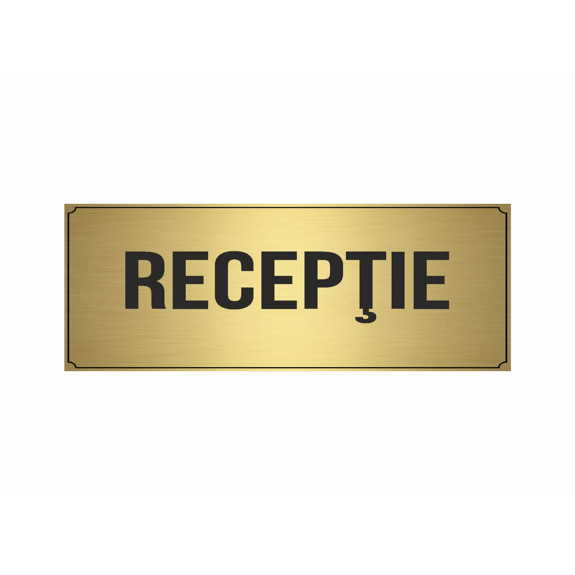 Metalex auriu, receptie, 20 cm x 7,5 cm - eMAG.ro