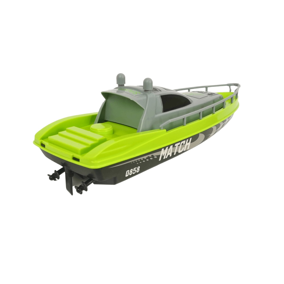 Barca cu motor, Cu radiocomanda, verde - eMAG.ro