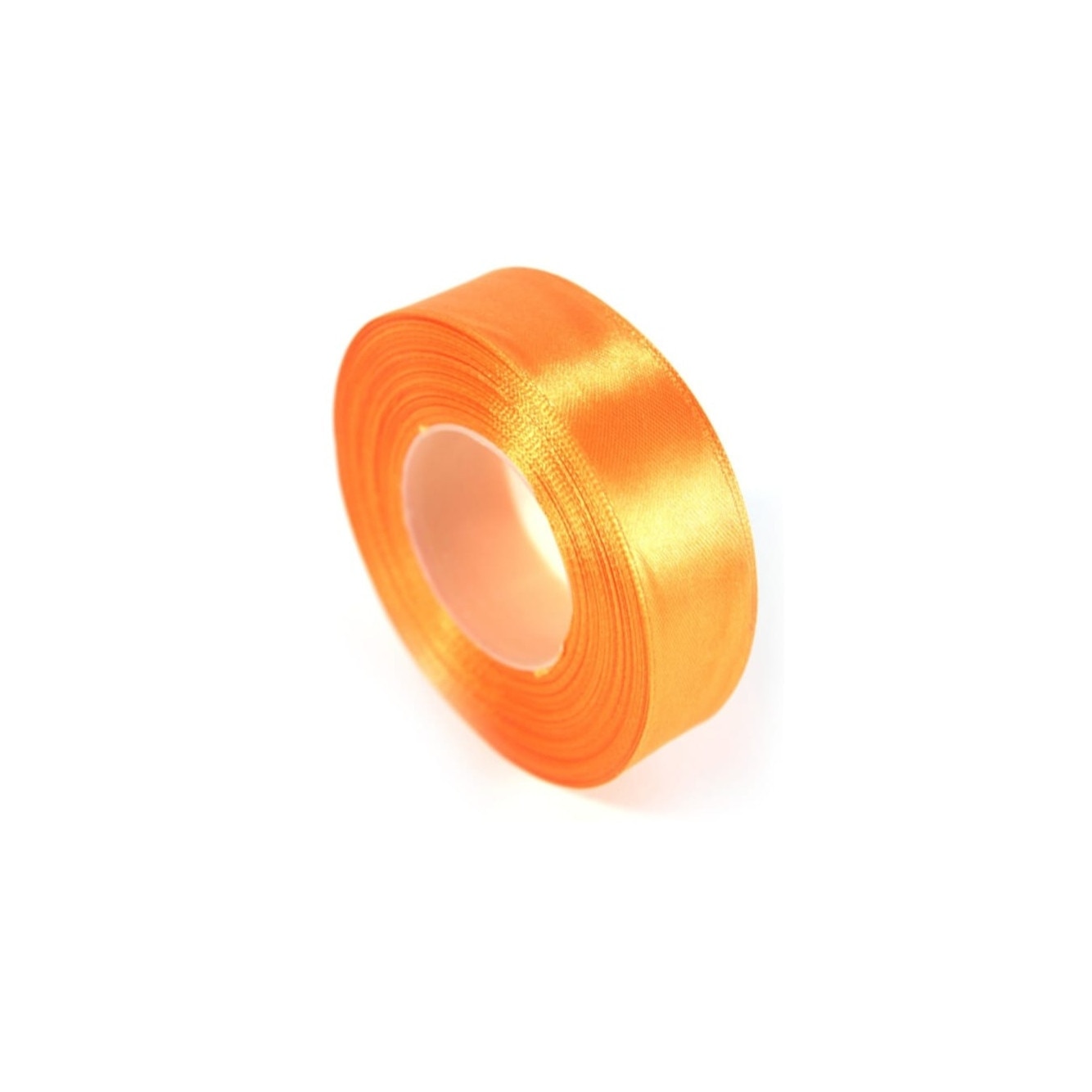Panglica satinata latime 2 cm 1 rola 22 9 m portocaliu - eMAG.ro