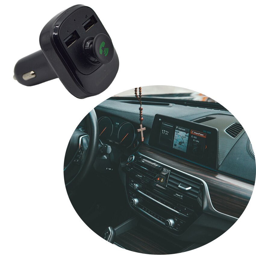 Modulator FM V 021 cu bluetooth - eMAG.ro