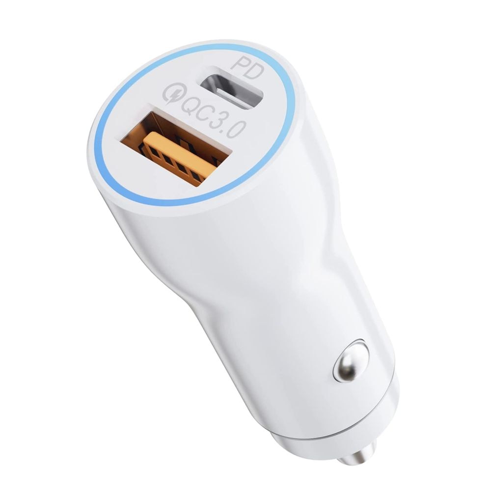 Adaptor universal auto cu 2 USB, LED, 38W - eMAG.ro