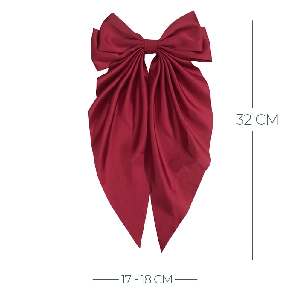 Clama de par tip ac, model cu funda ampla coada de cal, M2, rosie ...