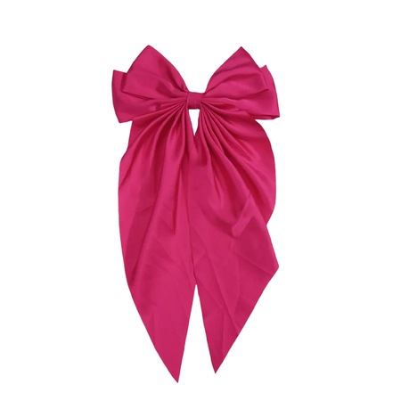 Clama de par tip ac, model cu funda ampla coada de cal, M2, roz aprins ...