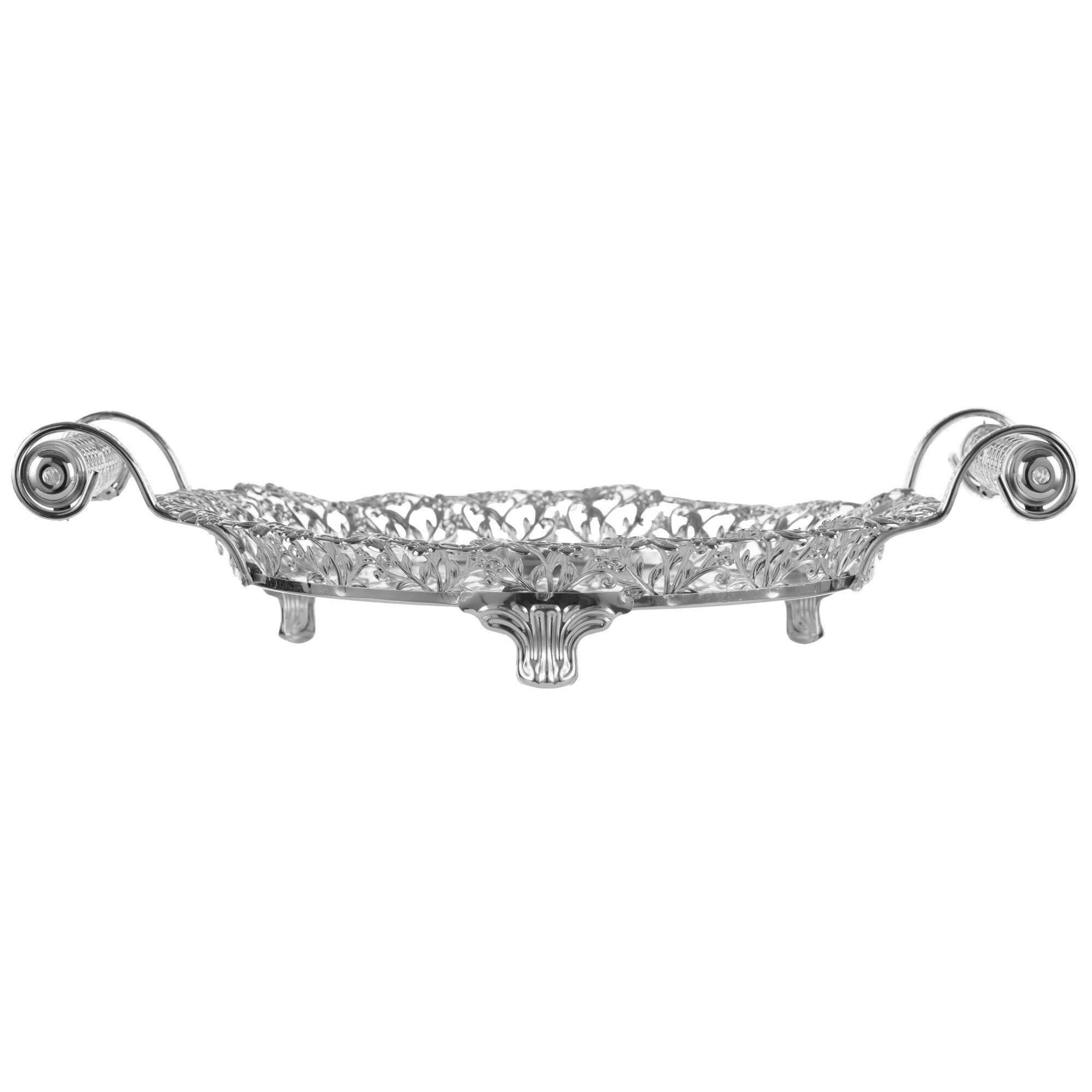 Tava rotunda cu manere argintata - eMAG.ro