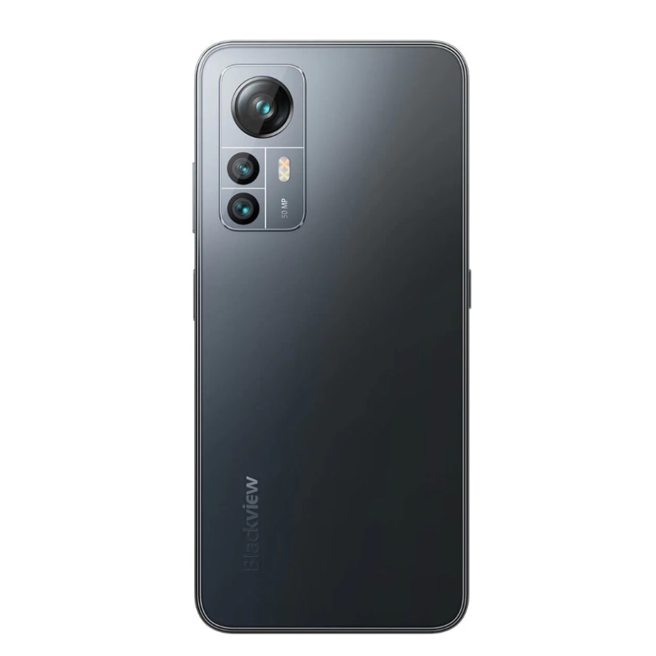 Mobiltelefon Blackview A85 Fekete, 4G, 6,56" HD+, 8 GB RAM, 128 GB ROM, Android 12, Unisoc T606 ...